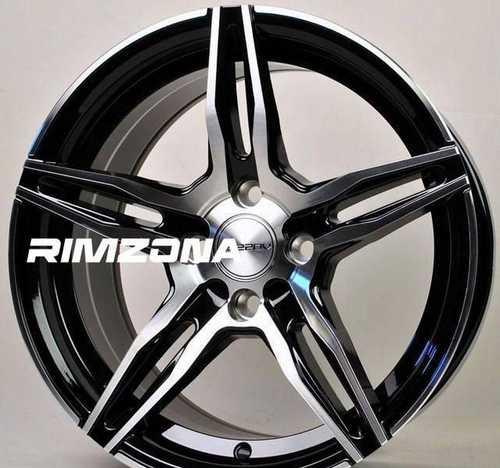 Литые диски в стиле LADA R14 4x100 hgh. Примерка