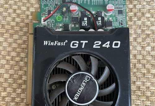 Видеокарта Видеокарта Leadtek WinFast GT 240