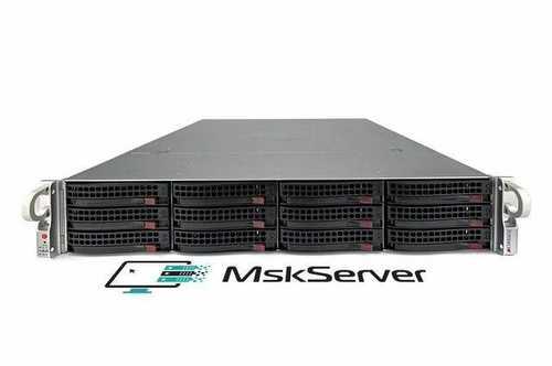 Сервер Supermicro 6028U-TR4T+ 2x E5-2698v3 32Gb