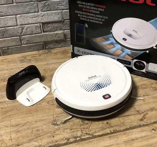 Робот-пылесос Tefal RG8277WH X-plorer Serie 45 Aqu