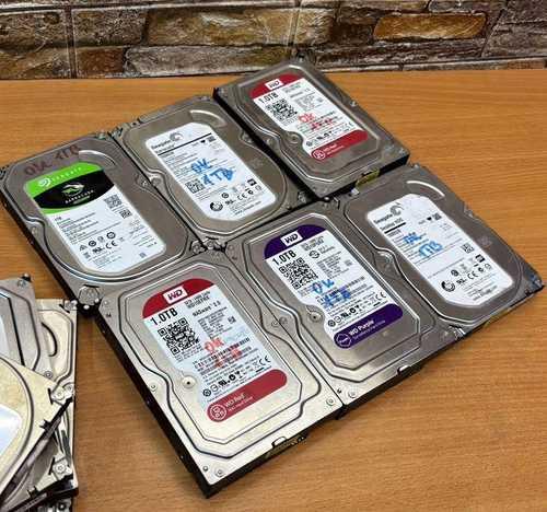 Жесткие диски для компьютера 1 TB SATA 3.5''