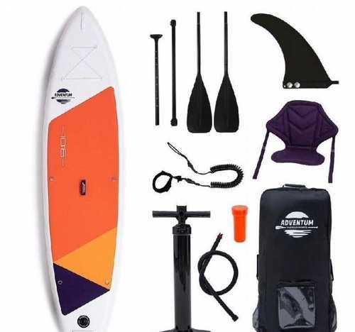 SUP Board adventum 10.8 оранжевый