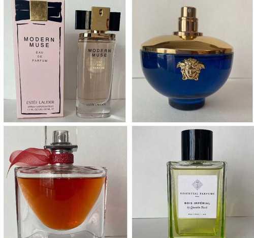 Bois imperial EP, Lancome, Versace, Estee lauder