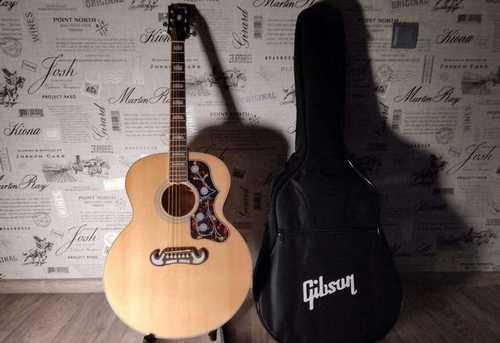 Гитара Gibson J200+EQ копия