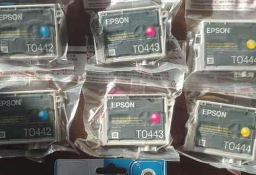 Набор картриджей Epson T0441 T0442 T0443 T0444