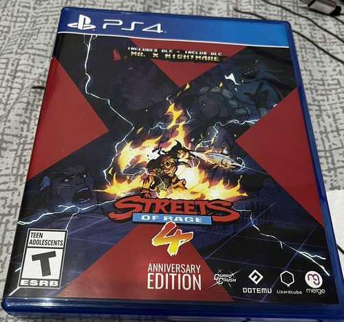 Streets of rage 4 ultimate edition PS4