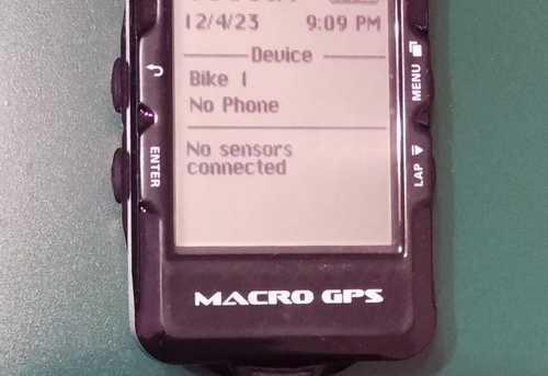 Велокомпьютер lezyne macro gps