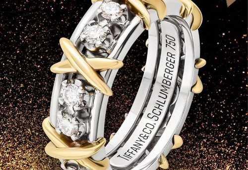Кольцо Tiffany (В наличии), бриллианты 0,55ct