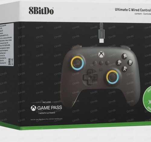 Геймпад проводной 8BitDo Ultimate С for Xbox