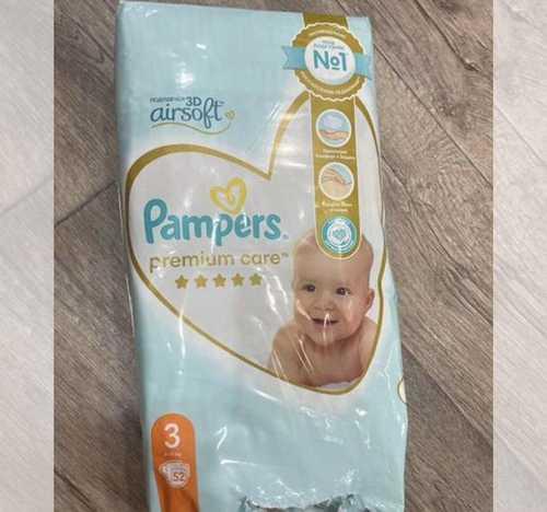 Подгузники pampers памперс размер 3