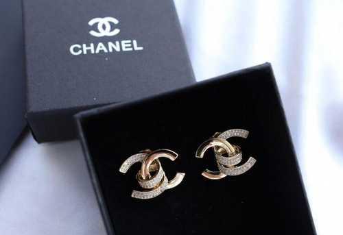 Серьги Chanel