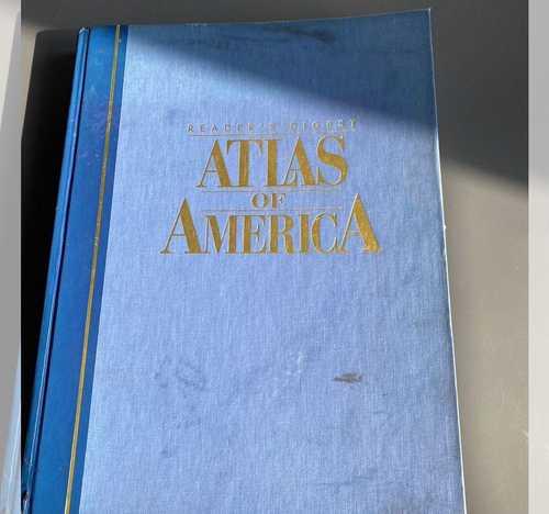 Атлас Америки на английском языке atlas OF america