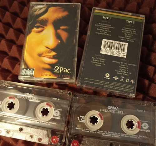 2pac - Greatest Hits 2 cassete аудиокассеты 1998