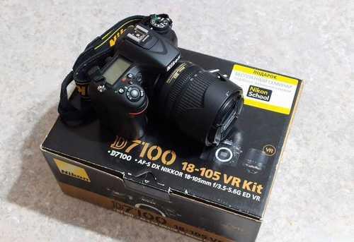 Фотоаппарат Nikon d7100 Kit 18-105