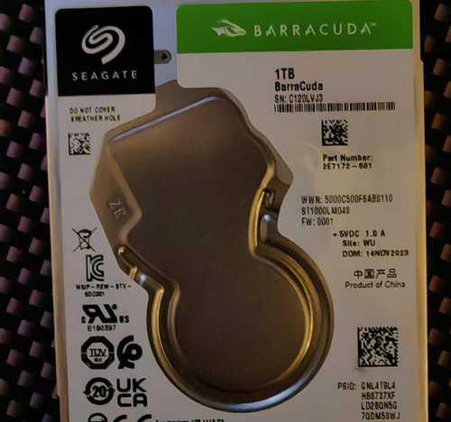 Hdd 1 tb 2.5 seagate