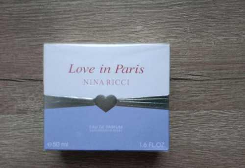 Женские духи Nina Ricci Love In Paris