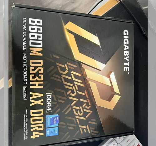 Материнская плата gigabyte B660M DS3H AX DDR4