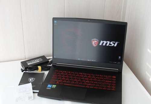 Ноутбук Msi GF63 11UD-254XRU