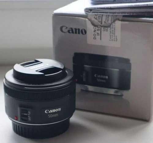 Новый Объектив Cаnon EF 50mm f/1.8 STM