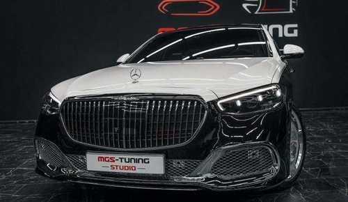 Обвес в стиле Maybach Mercedes S-class W223 майбах