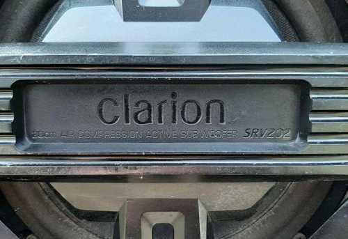 Сабвуфер Clarion с усилителем активный