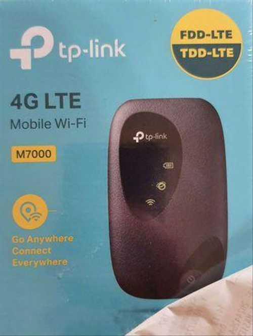 Новый 4g LTE Wi-Fi роутер TP-Link M7000