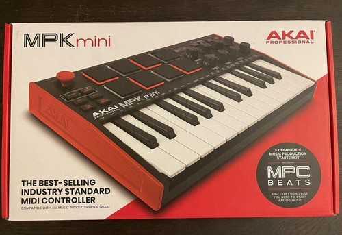 Midi-клавиатура Akai Professional MPK mini