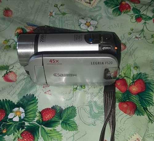 Цифровая видеокамера canon legria FS20
