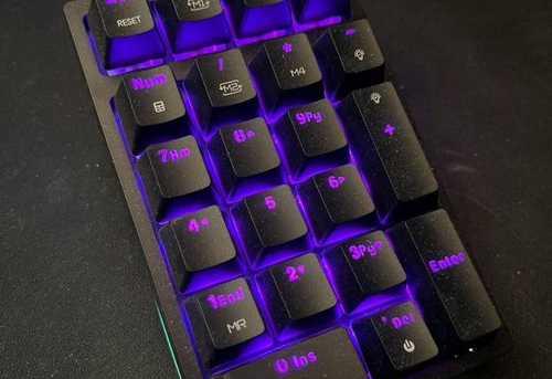 Numpad клавиатура механическая Motospeed RGB