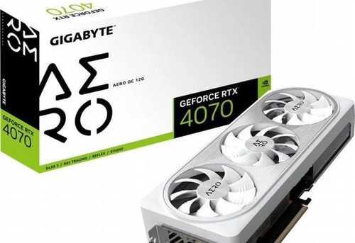 Gigabyte GeForce RTX 4070 aero OC 12G (GV-N4070aer
