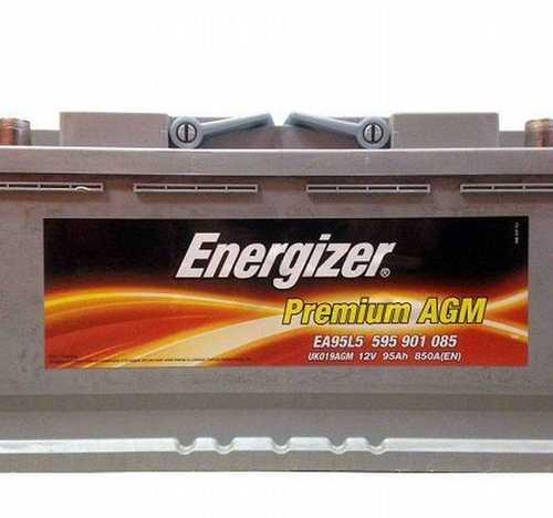 Б/У Автоаккумулятор Energizer EA9 AGM 95 А/ч