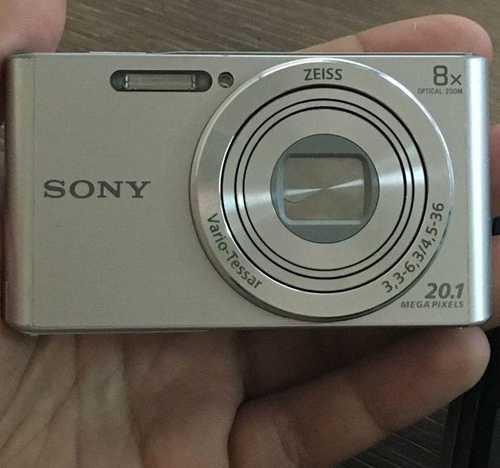 Sony Cyber-shot DSC-W830, серебристый
