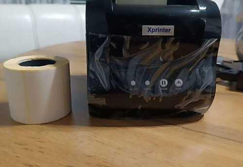 Принтер Xprinter XP-365B для этикеток