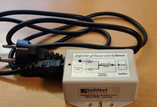 POE инжектор Infinet MIT-07T-2024 IDU-CPE (HW-050)