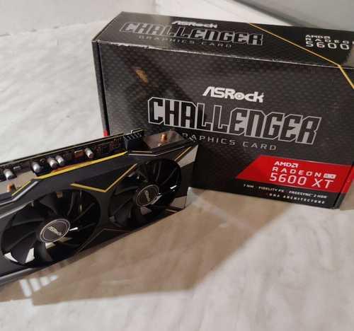 Видеокарта asrock rx 5600 xt challenger