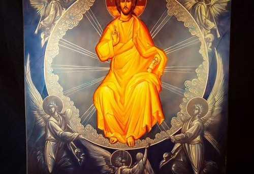 Икона "Христос Вседержитель в окружении ангелов"