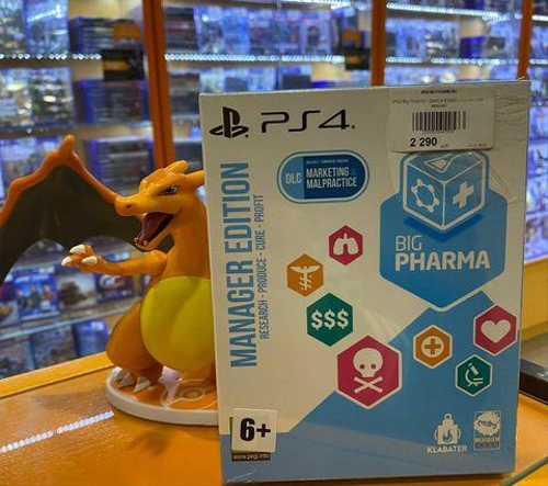PS4 Big Pharma - Special Edition. Новый