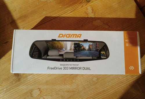 Видеорегистратор Digma FreeDrive 303 Mirror