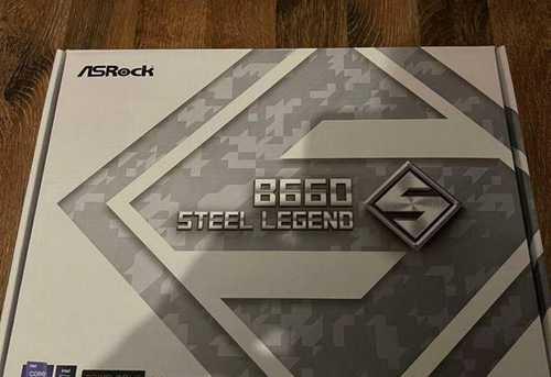 Материнская плата asrock b660 steel legend