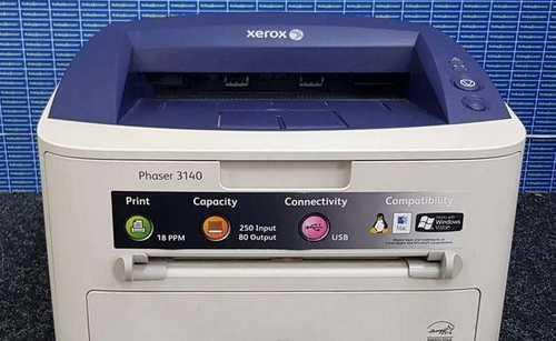 Лазерный принтер xerox 3140 ч/б