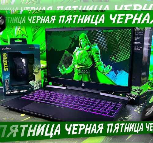 Ноутбук HP Pavilion Gaming 15 / GTX 1650 Ti / i5