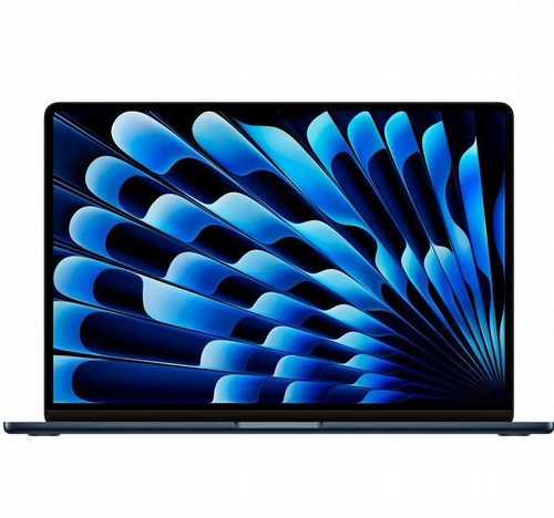 Ноутбук Apple MacBook Air 15 (M3 8С/10C) 8/256GB, Midnight (Темная ночь) mryu3