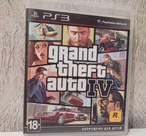 Grand theft auto 4 для PS3