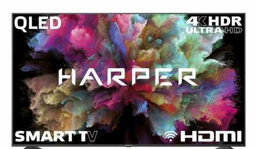 Телевизор 75" qled harper 75Q850TS смарт 4K