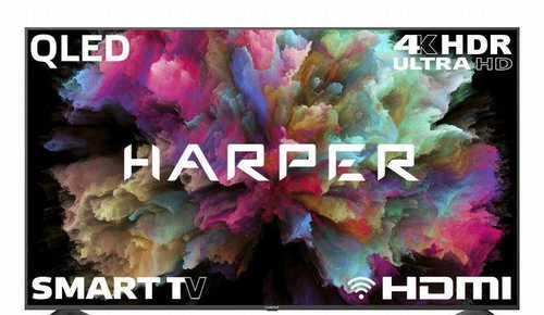 Телевизор 75" qled harper 75Q850TS смарт 4K