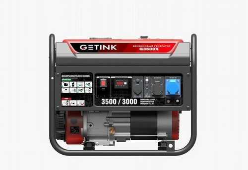 Бензиновый генератор 3,5 кВт getink G3500X