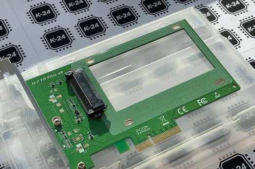 Адаптер PCIe 3.0 x8 to 1x U.2