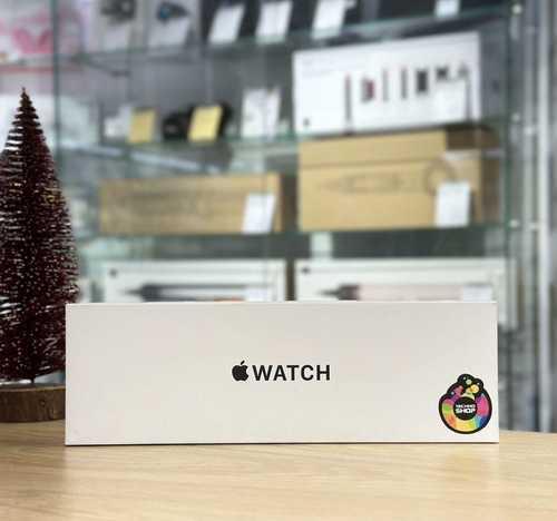 Смарт часы Apple Watch SE 44mm Silver/Denim SB