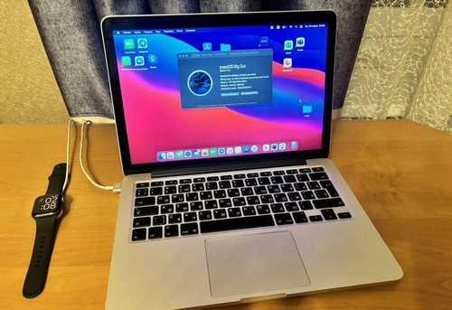MacBook Pro 13 (2013), 128 ГБ, Core i5, 2.4 ГГц, RAM 4 ГБ, Intel Iris Graphics 5100