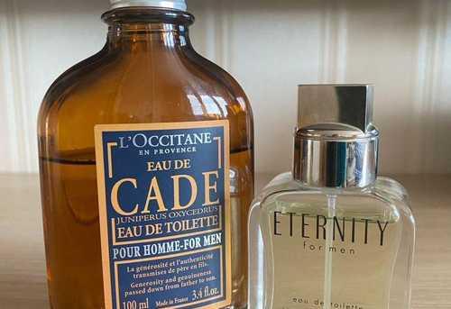 Loccitane туалетная вода+ eternity туалетная вода